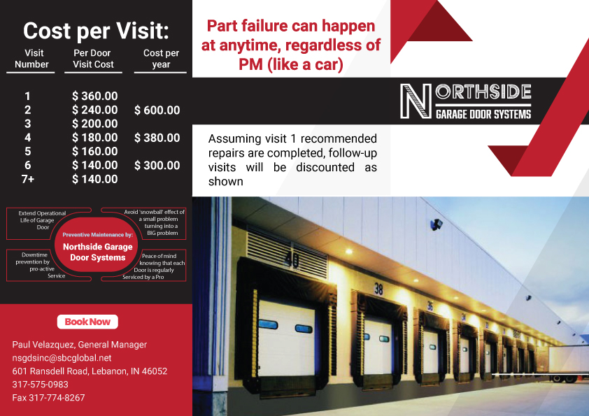 Preventative Maintenance Program - Northside Garage Door Systems